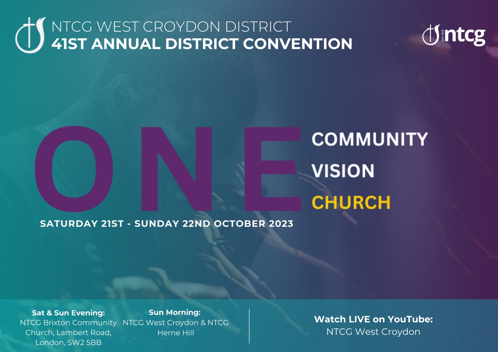 NTCG West Croydon District 41st Annual District Convention Programme ...